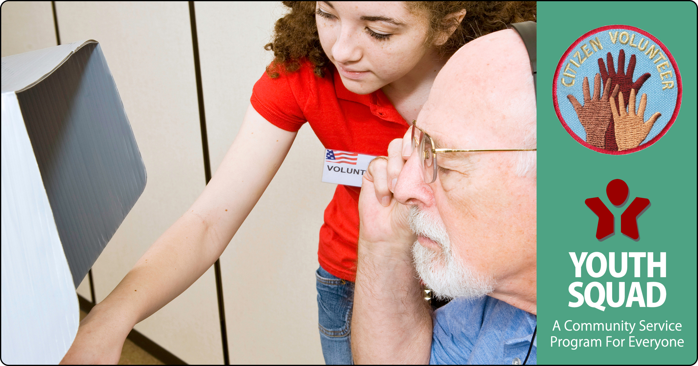 Citizen Volunteer Patch Program® from Youth Squad® - Youth Squad